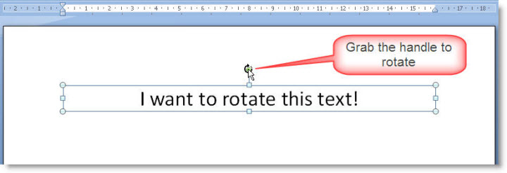Rotate Text